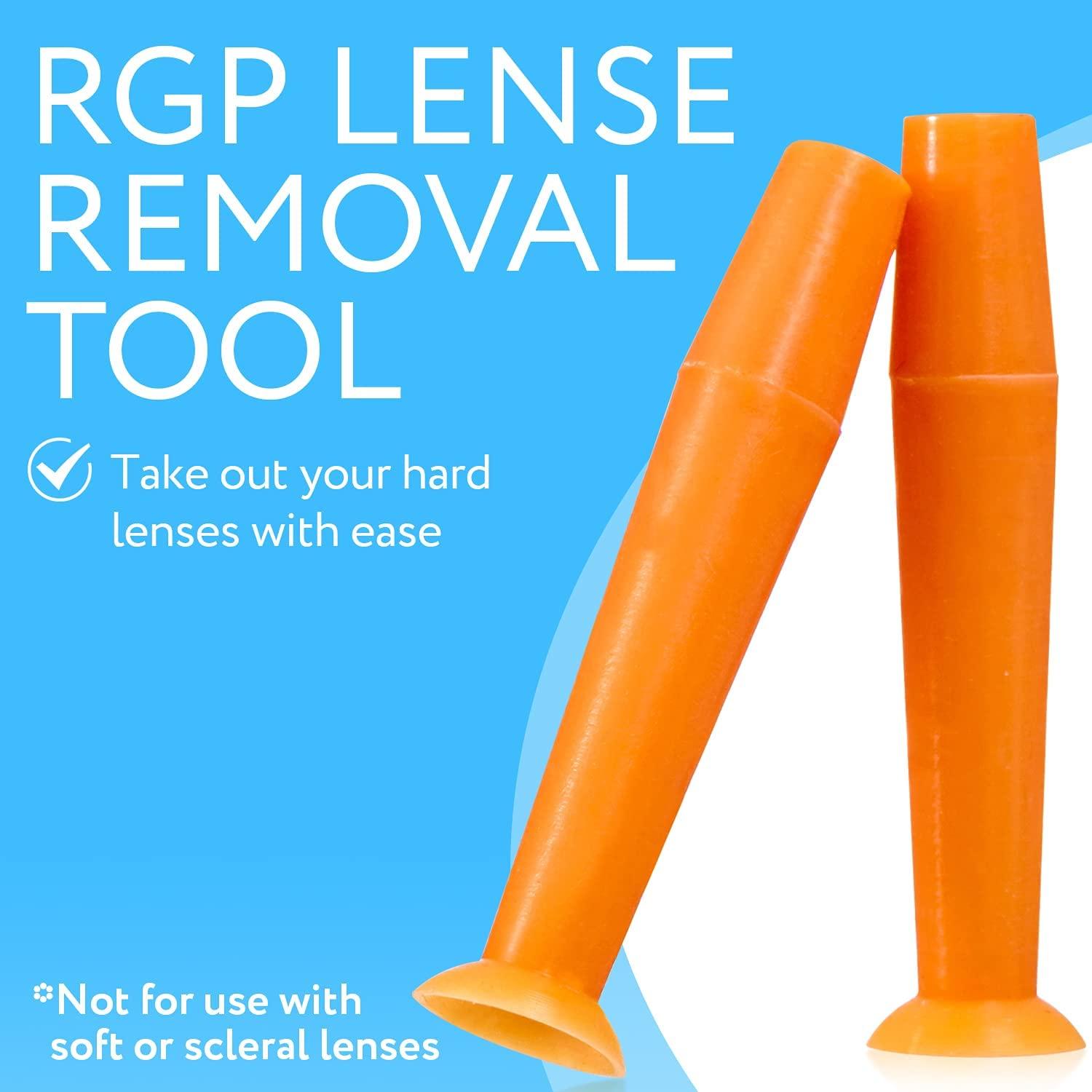 10 Pack Hard Contact Lens Remover Tool For RGP Lenses Suction Cup