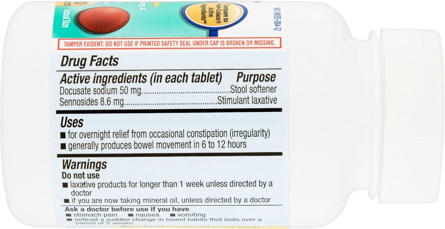 Equate Stool Softener Stimulant Laxative Tablets Bottle Bundle Buy Now In
