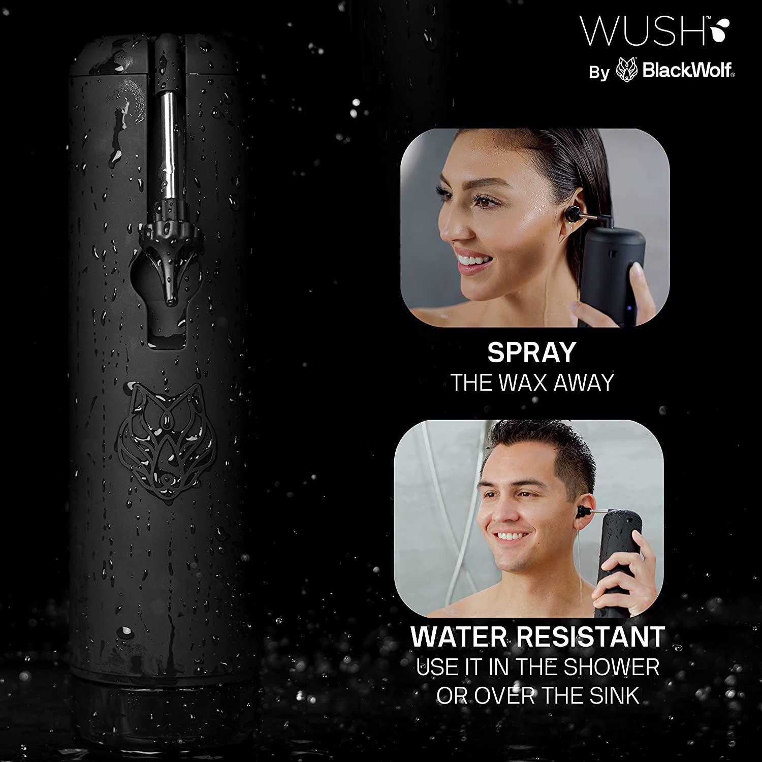 Wush Pro By Black Wolf Water Powered Ear Cleaner Safe Effective