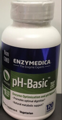 Enzymedica pH-Basic - 120 Capsules for Balanced pH Levels & Digestive Health