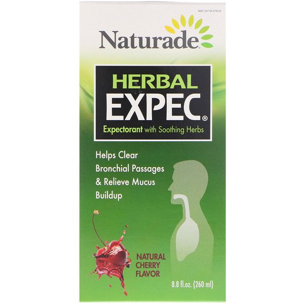 Naturade Herbal EXPEC Natural Cherry Flavor 8.8 fl oz (260 ml)