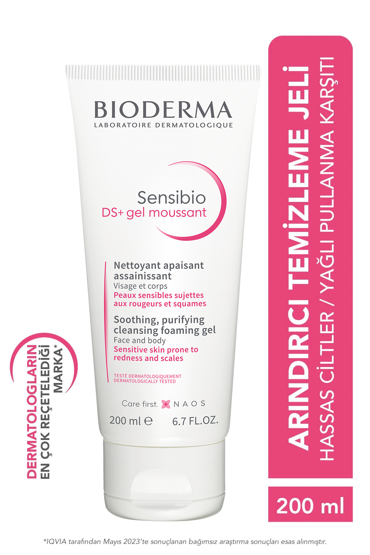 Bioderma Sensibio DS Foaming Gel 200 ml | Buy Now with Express ...