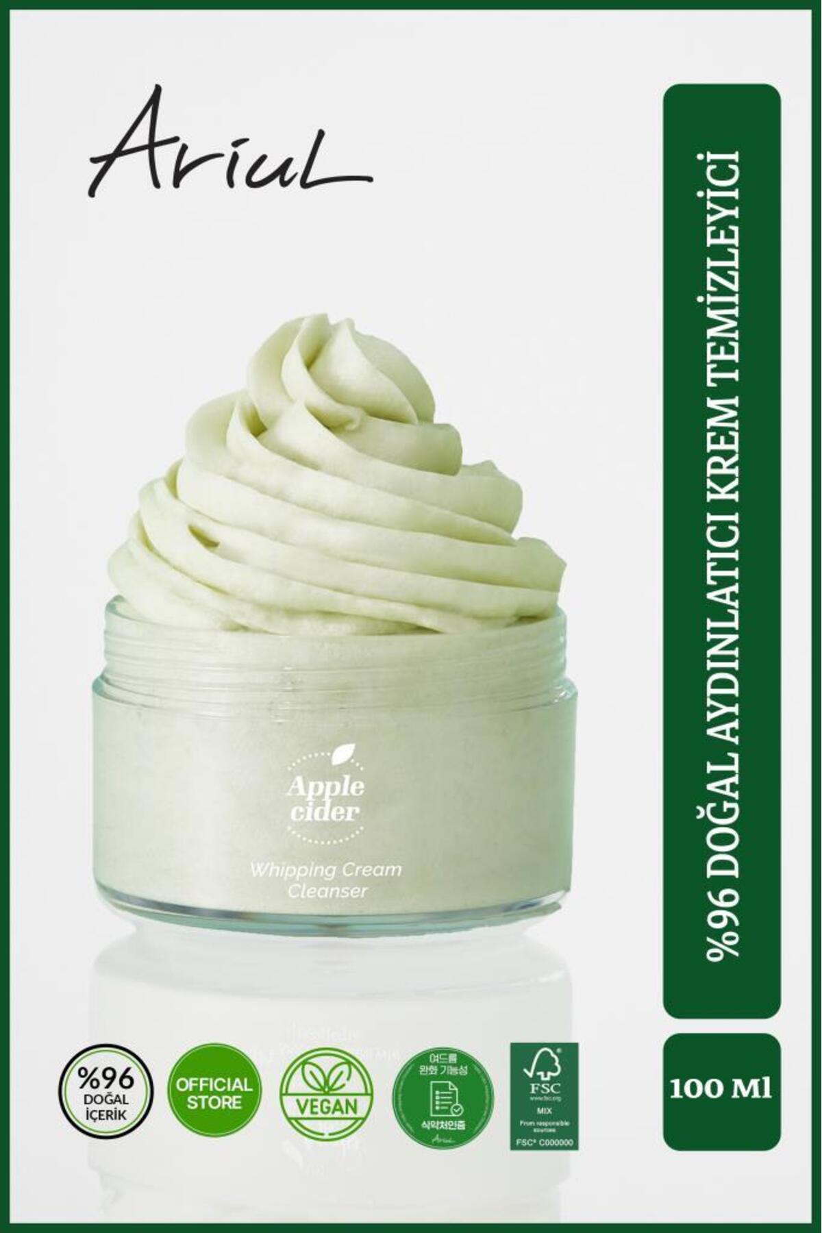 Ariul Apple Cider Cream Based Cleanser 100 Ml | Natural Brightener ...
