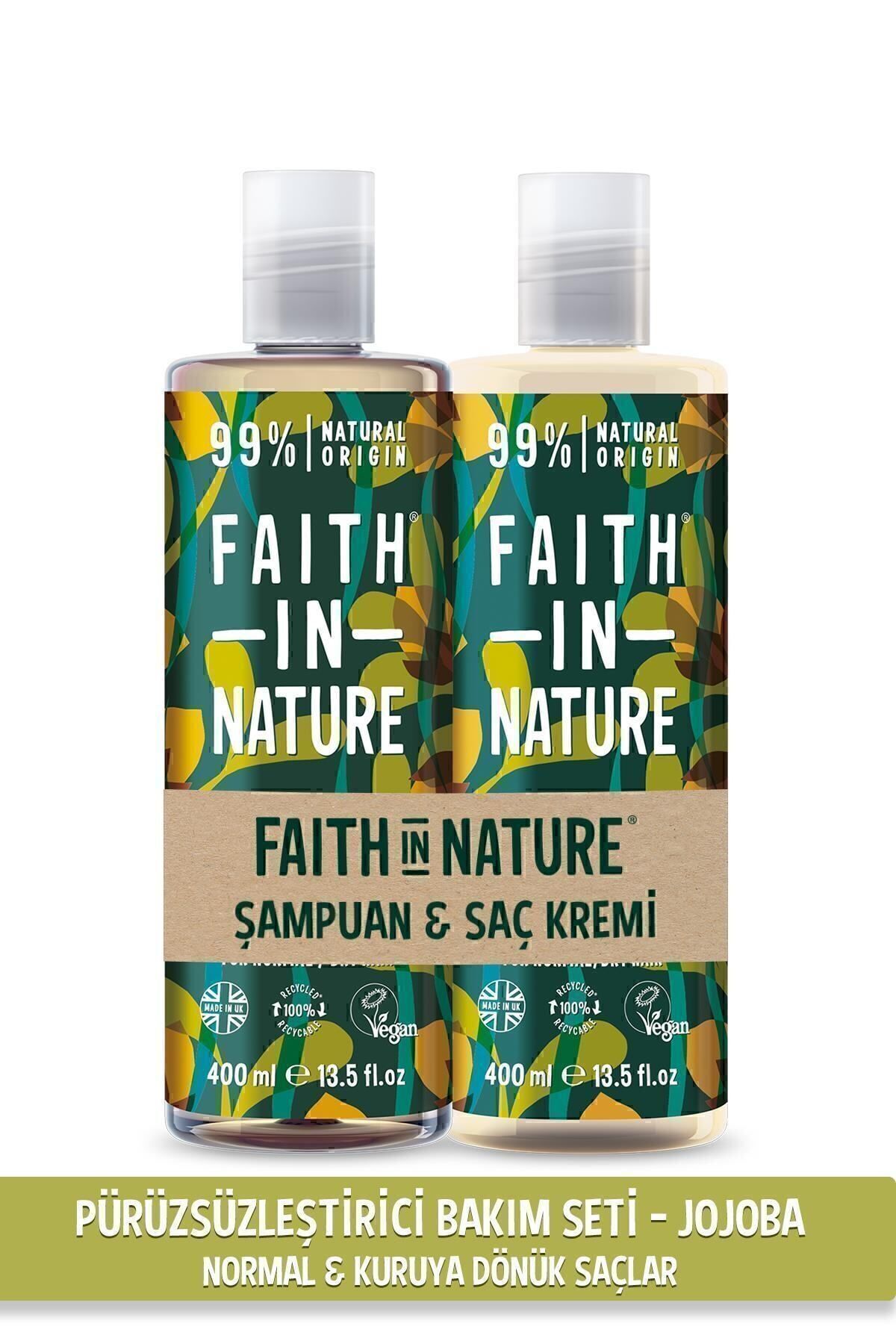 Faith In Nature Natural Smoothing Shampoo&Conditioner Jojoba | Buy Now ...