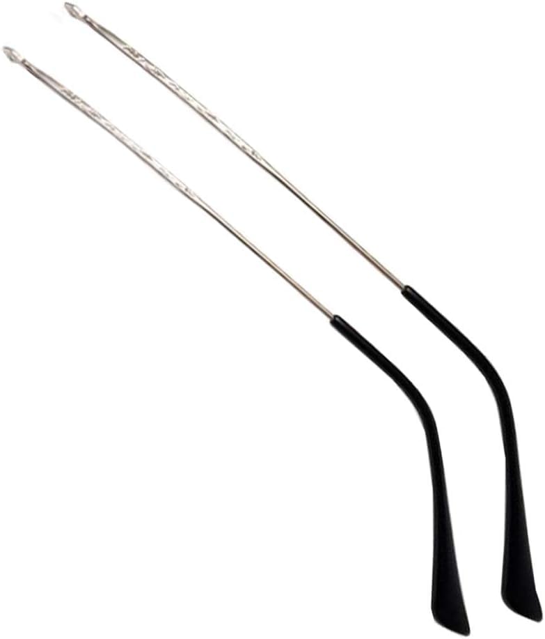 Buy EPASHA Silver Vintage Metal Eyeglass Replacement Temple Frames ...