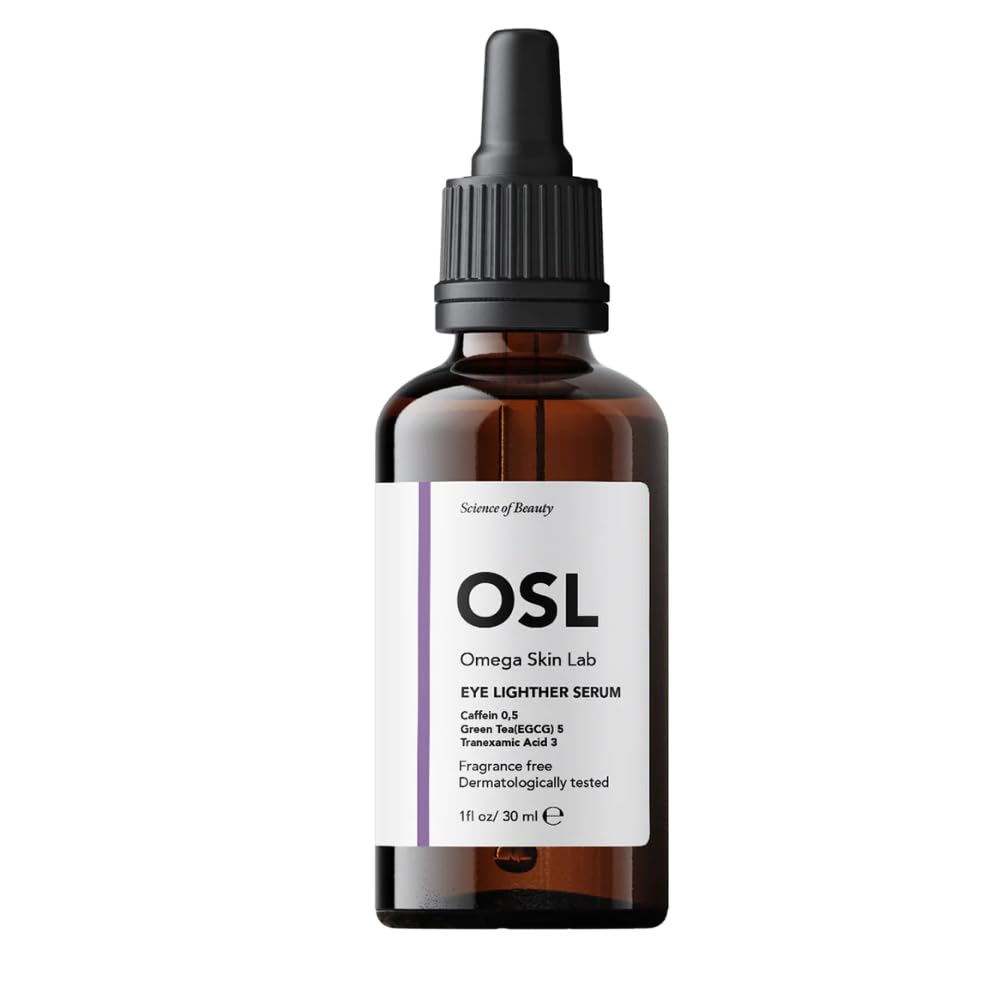 Osl Omega Skin Lab Eye Lighter Serum 30ml - Brightening Care with 0.5% ...
