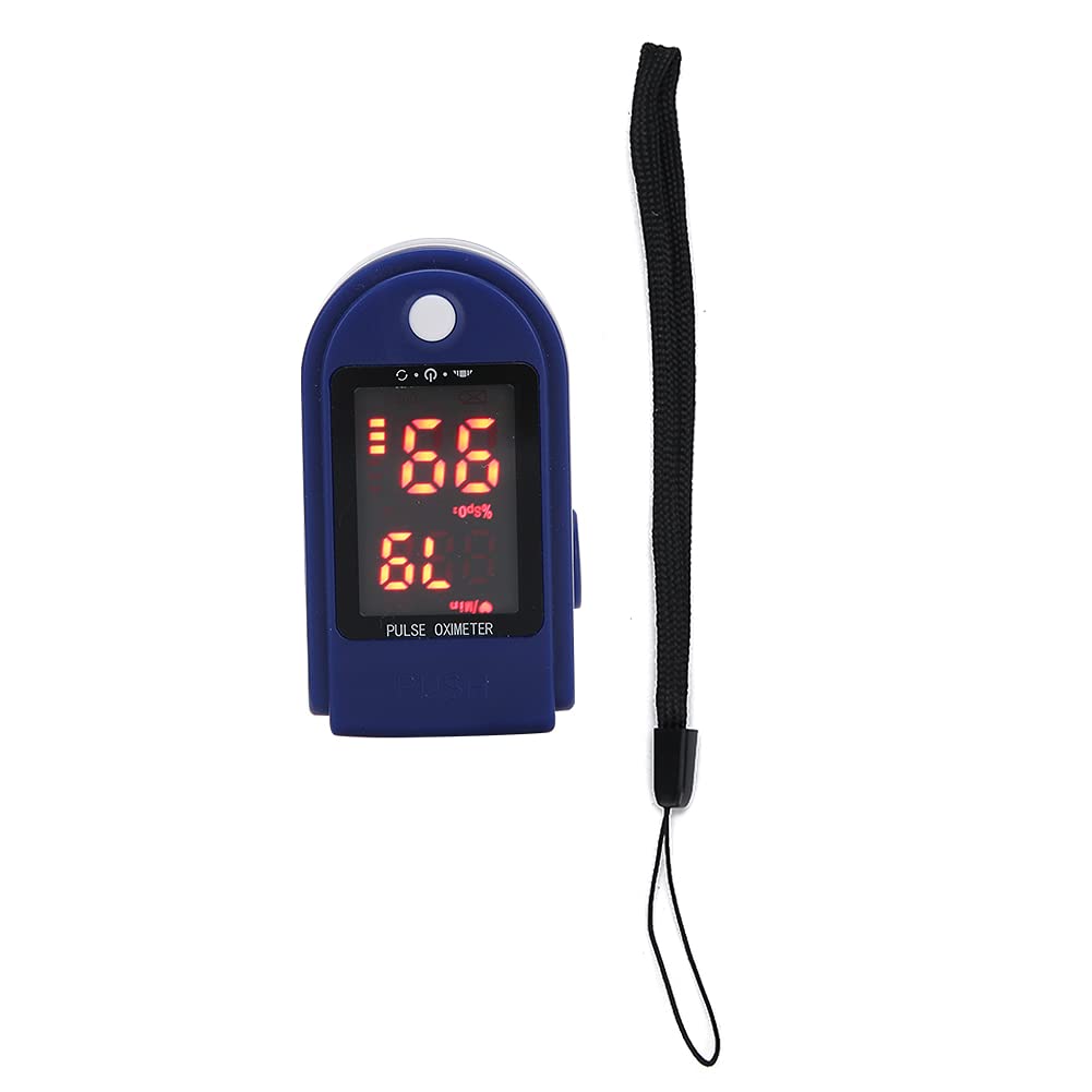 Ruiqas Fingertip Pulse Oximeter - Accurate SPO2 & Heart Rate Monitor ...