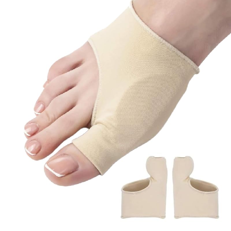 Hallux Valgus Bunion Corrector Bandage - Skin Color Silicone Toe ...