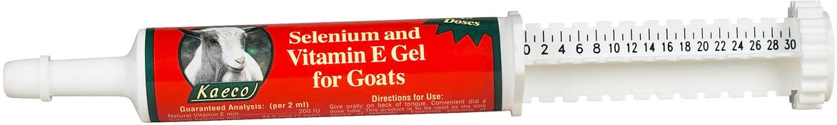 Kaeco Selenium & Vitamin E Gel 80mL Tube for Goats - Essential ...