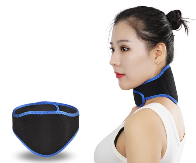Neck Support Belt Heating Cushion | Tourmaline Magnetic Neck Bandage ...