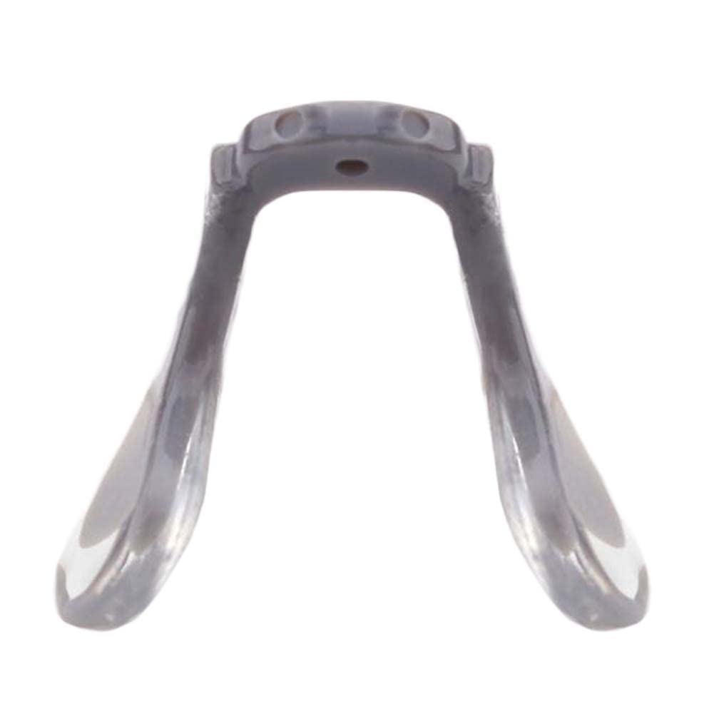 Replacement Metal Nasal Cushion Holder - Gray Silicone & Transparent Padding for Glasses - 2 ...
