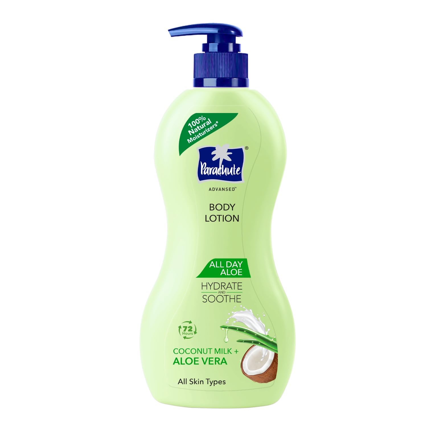 Buy Parachute Advansed All Day Aloe Lotion 100% Natural Moisturizer ...