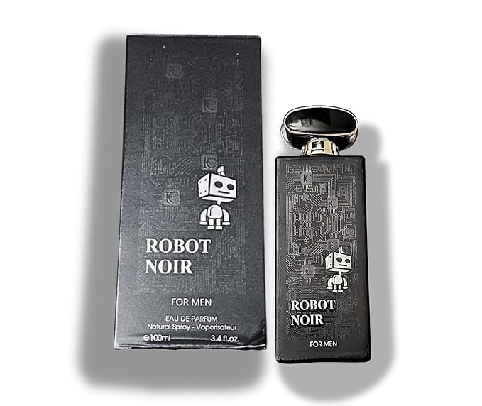 ROBOT NOIR POUR HOMME EAU DE PARFUM 3.4 FL. OZ Aromatic fragrance for Men.