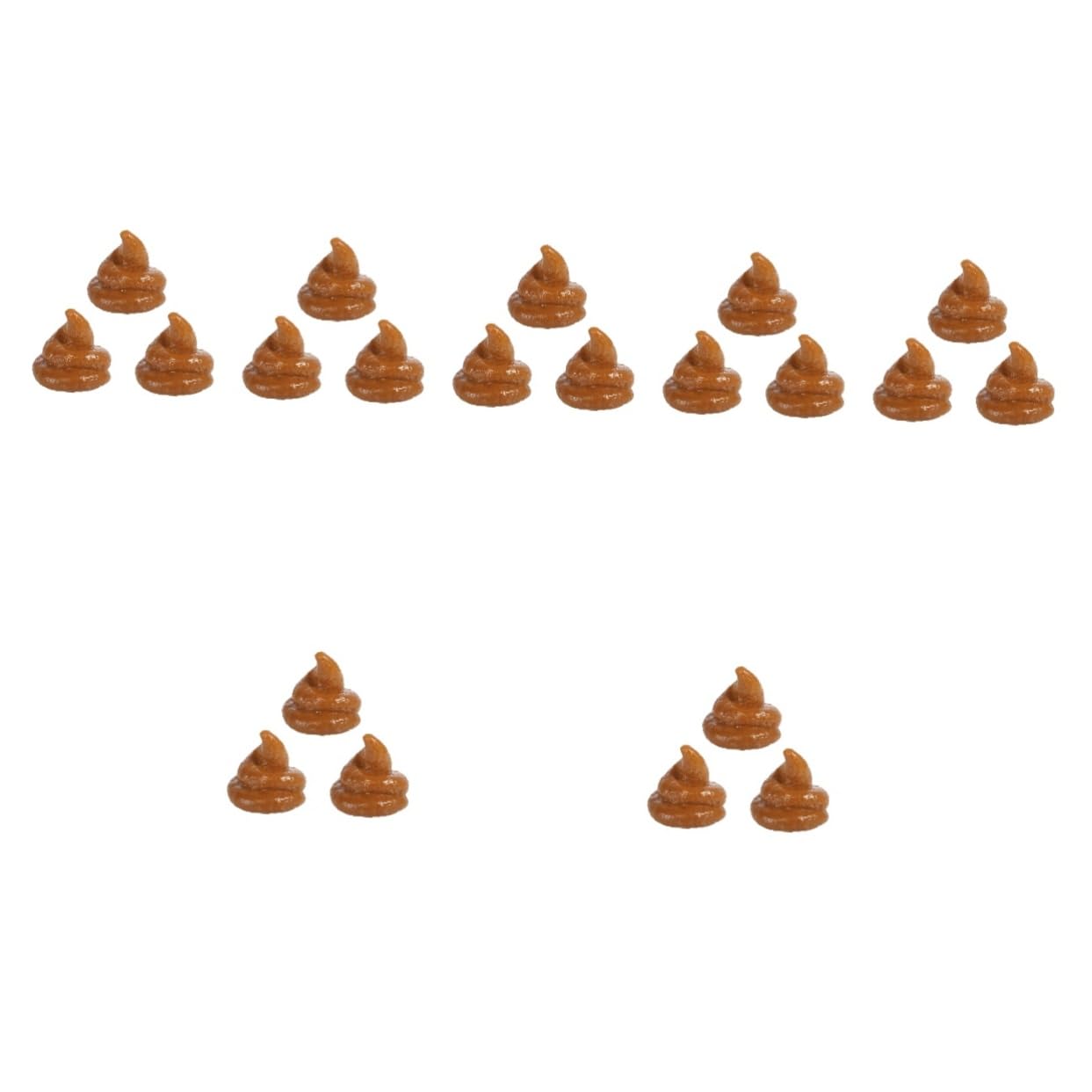 NOLITOY 21 pcs Simulation Poop Slow Toys Festival Trick Props Halloween ...