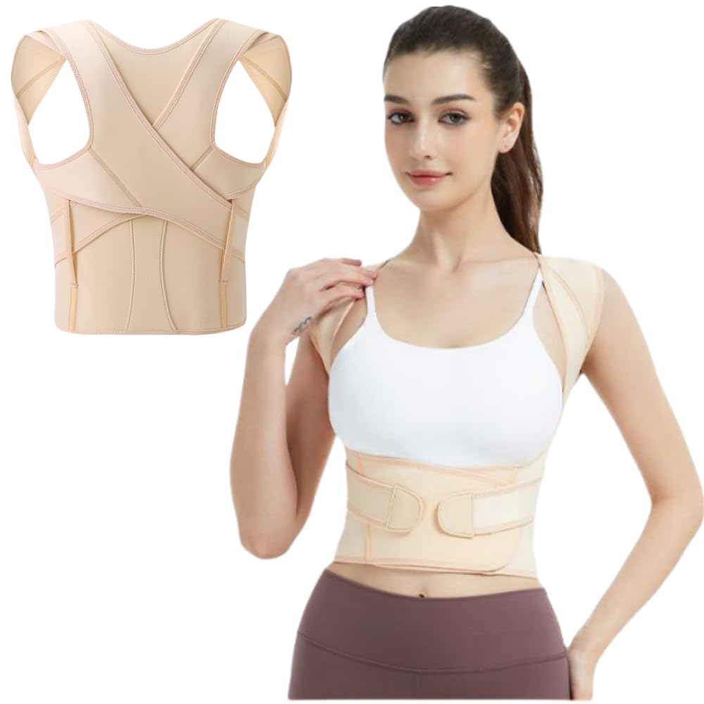 Posture Corrector Adjustable Posture Invisible Back Support Adjusts ...