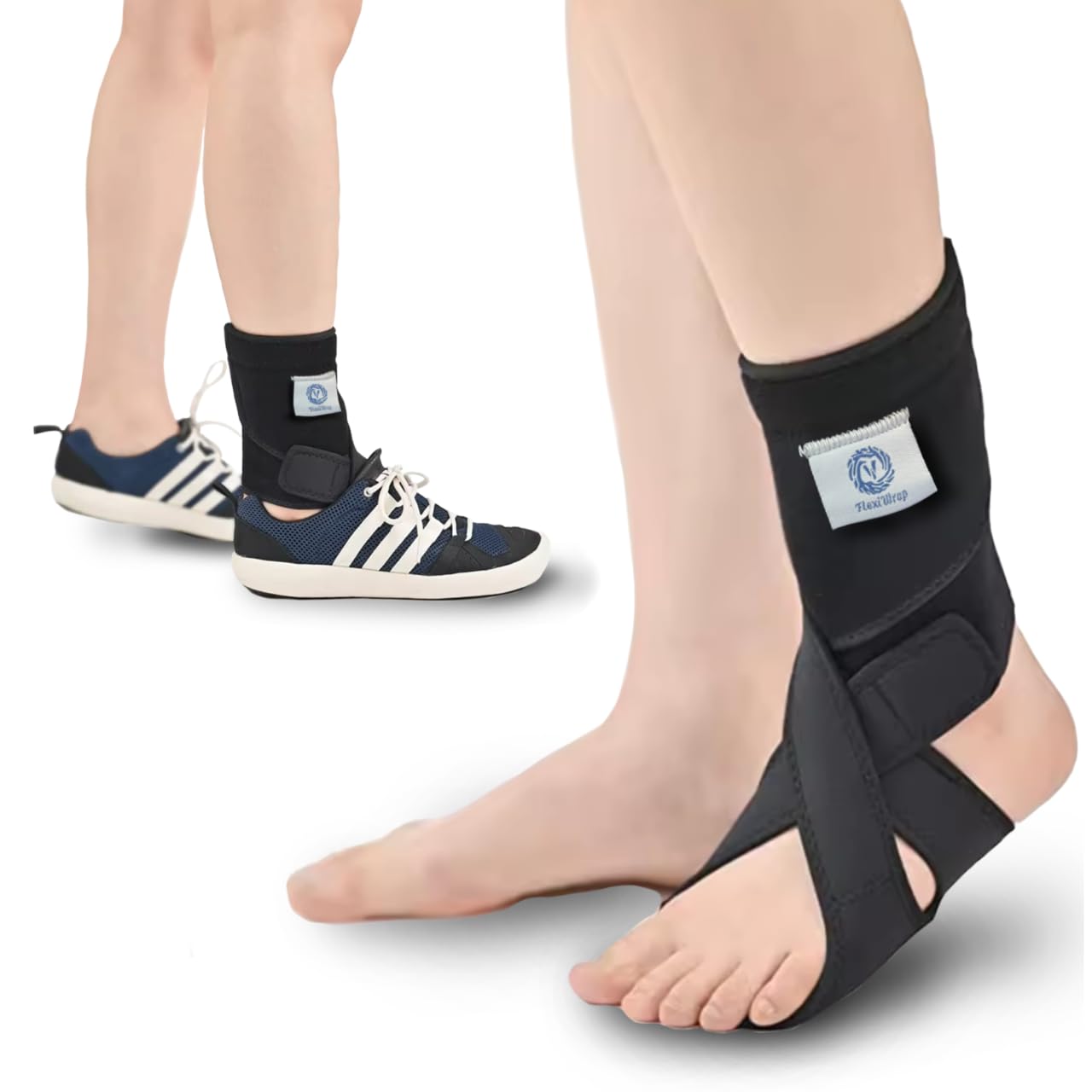 Foot Drop Brace - AFO Ankle Stabilizer for Joint Pain Relief | Soft ...