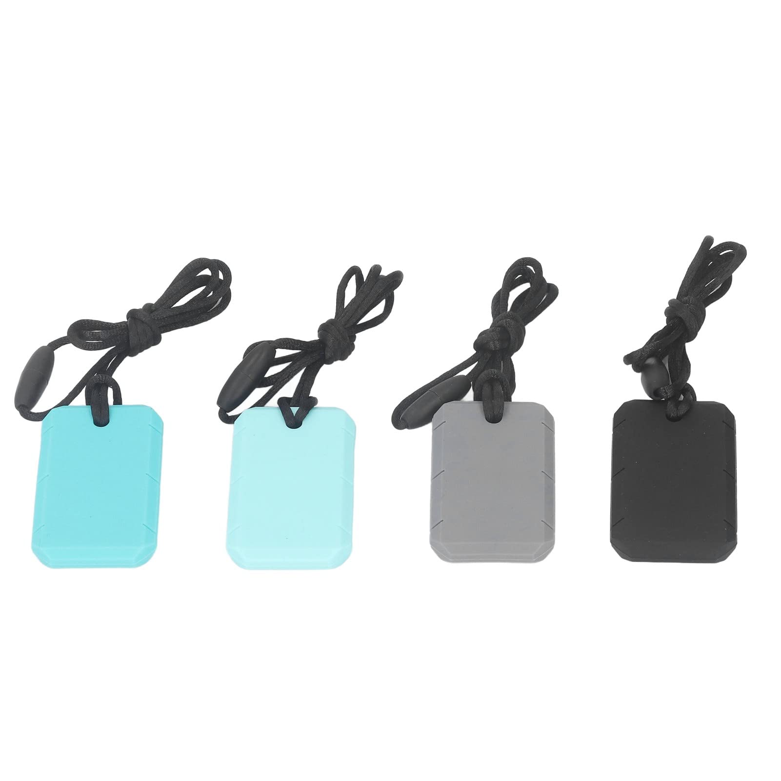 4-Piece Sensory Chewing Necklace Set | Food-Safe Silicone | Anxiety ...
