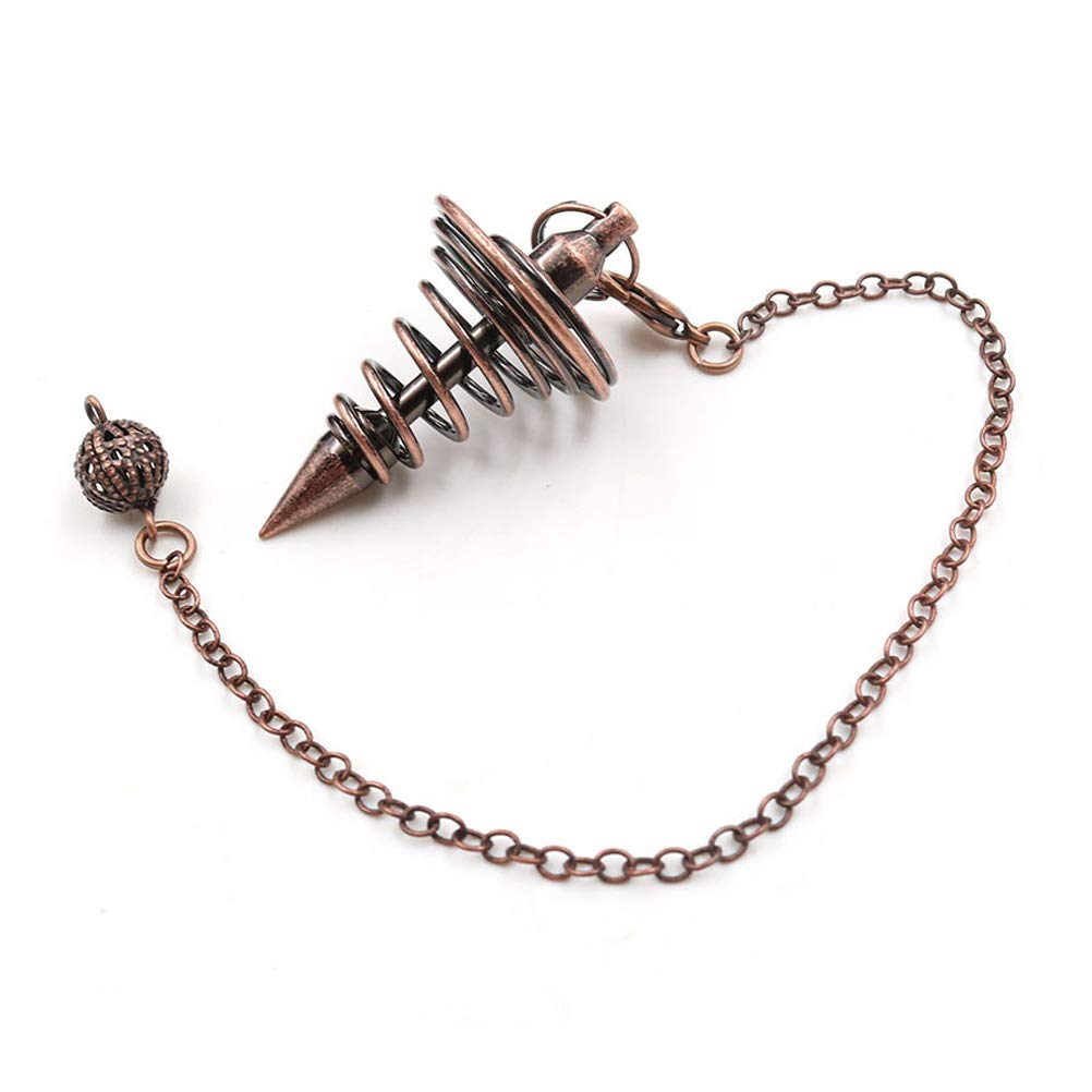 Metal Spiritual Pendulum for Divination - Bronze Dowsing & Healing ...