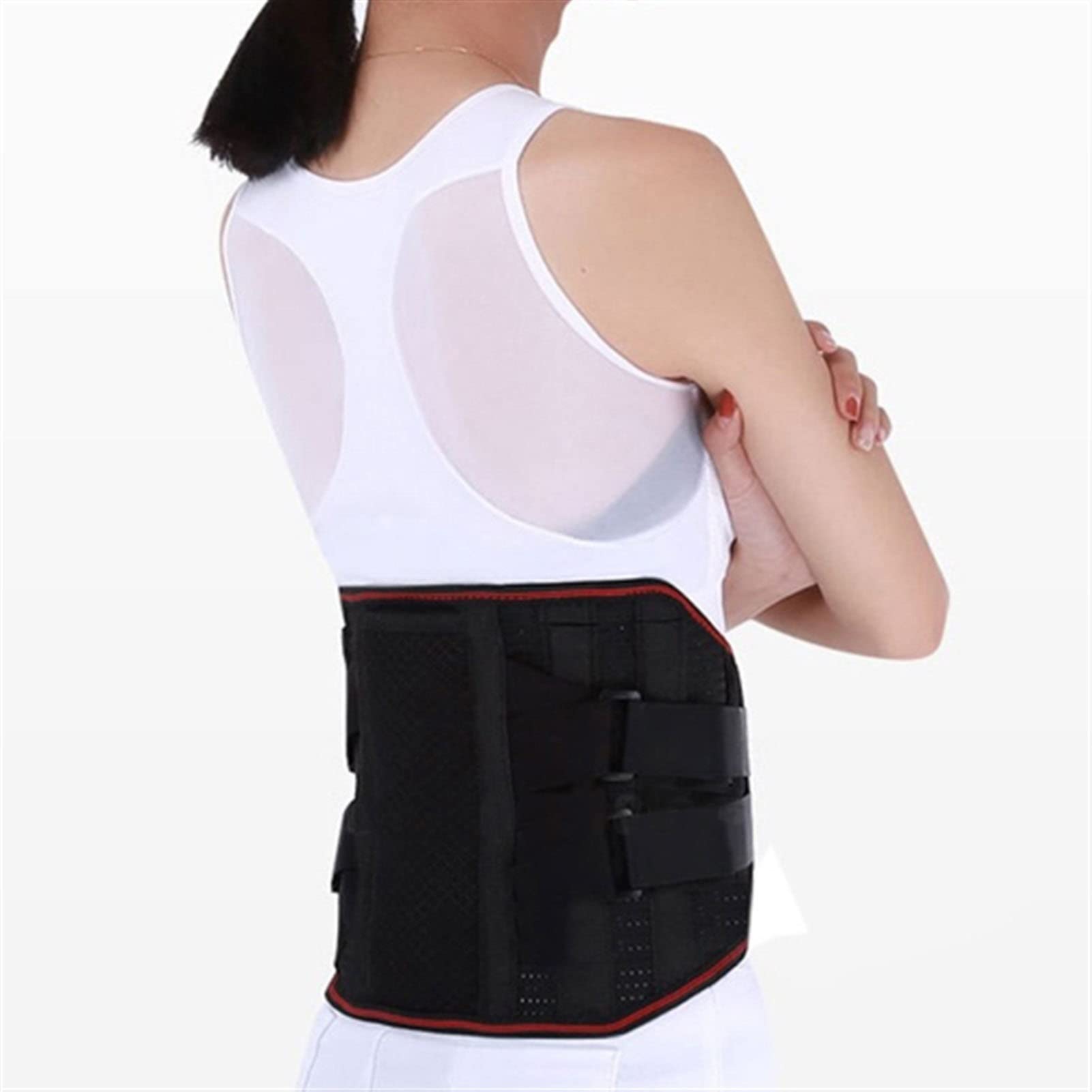 Adjustable Lumbar Support Belt - Double-Train Correction Clip for Lower ...