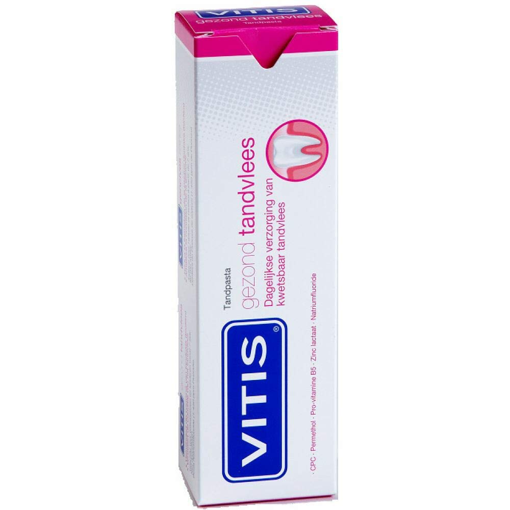 Vitis Healthy Gums Toothpaste 75ml - Soothing Oral Care for Healthier ...
