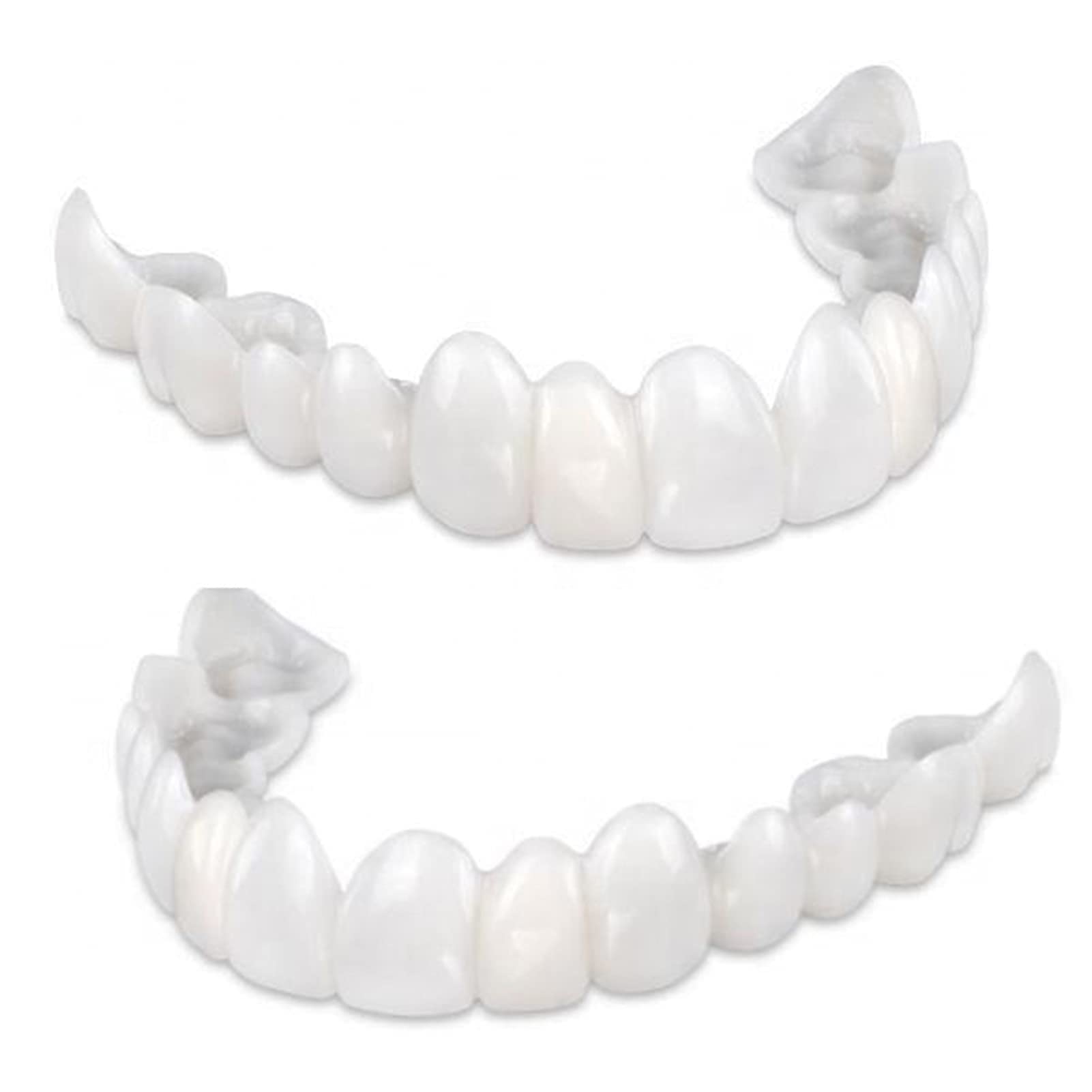 Brigtviee Snap-On Cosmetic Veneers - 2 Pairs for a Perfect Smile ...