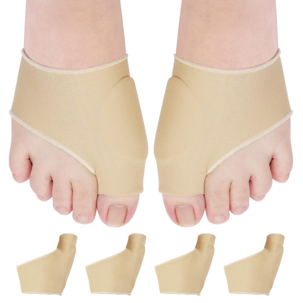 ACWOO Bunion Corrector Toe Separator 2 Pairs Soft Silicone Bunion ...
