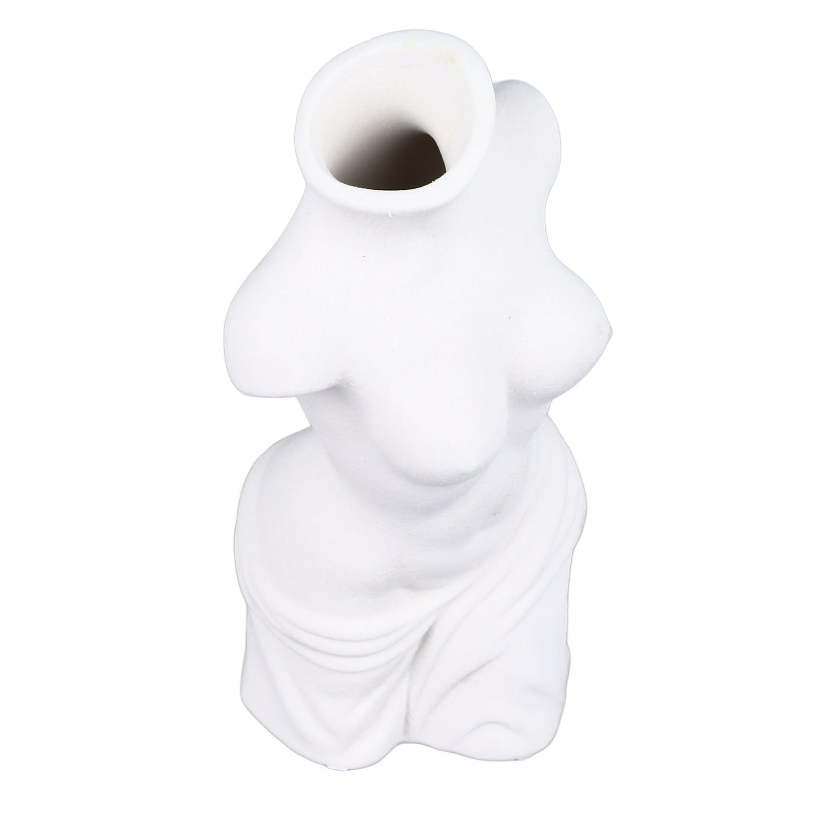 Elegant Female Body Vase | Ceramic Flower Vase for Living Room Decor ...