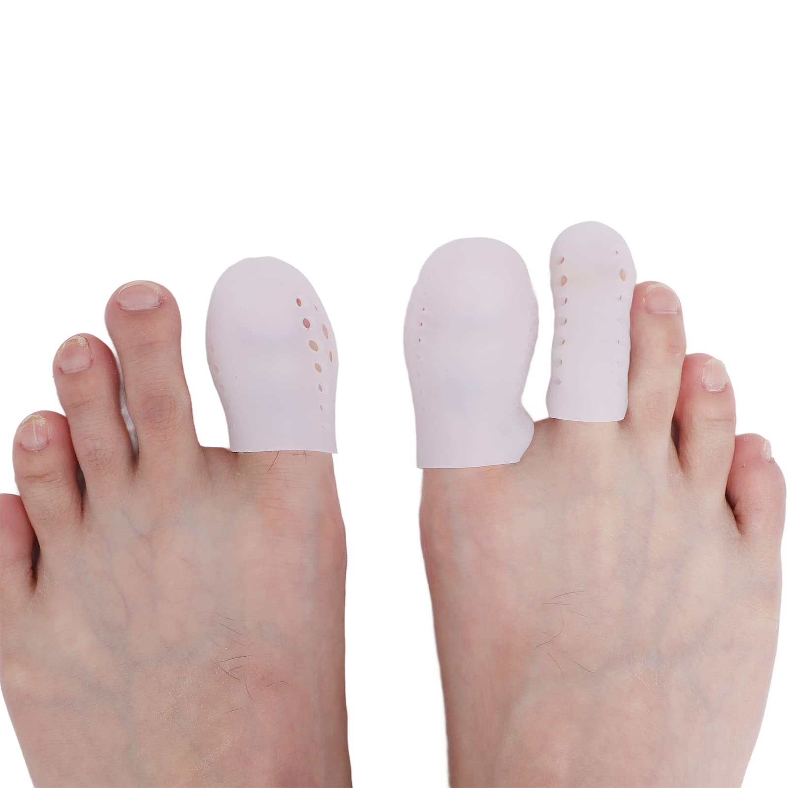 Gel Toe Caps - Big Toe Guards for Blister, Callus, and Ingrown Toenail ...