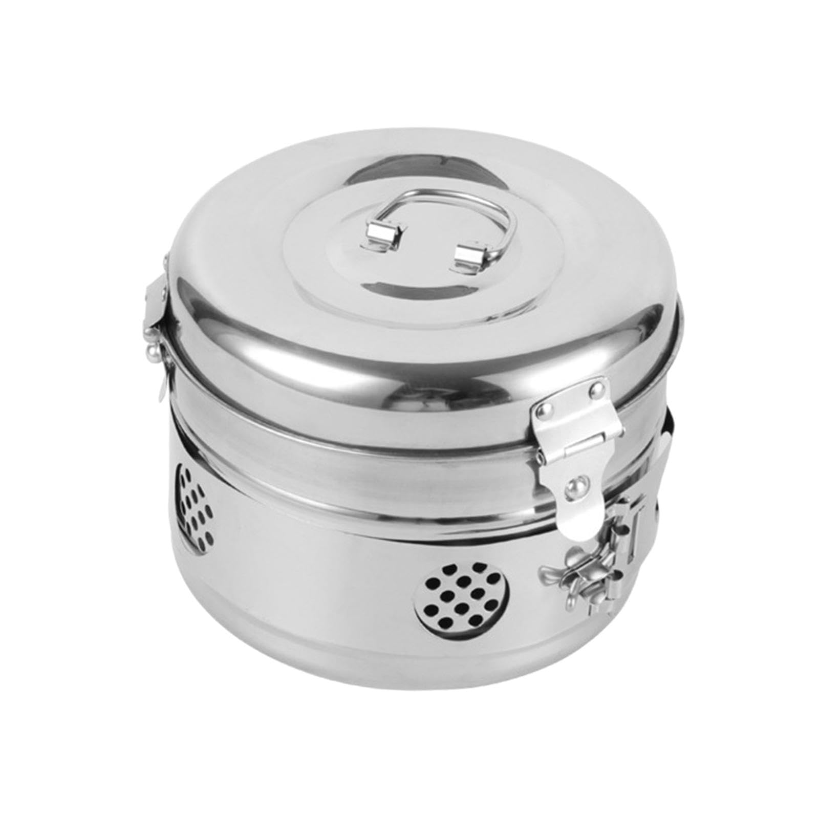 Harilla Stainless Steel Dental Instrument Box & Ointment Jar Dispenser ...