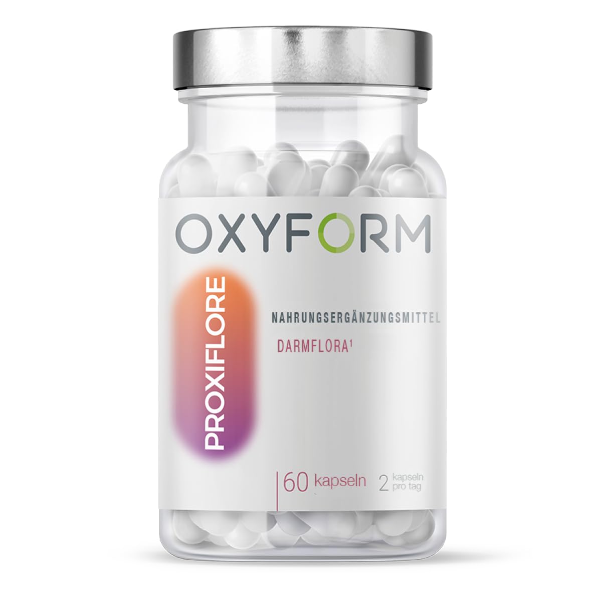 Oxyform Proxiflore Probiotic - 60 Gastric-Resistant Gel Capsules | 10 ...
