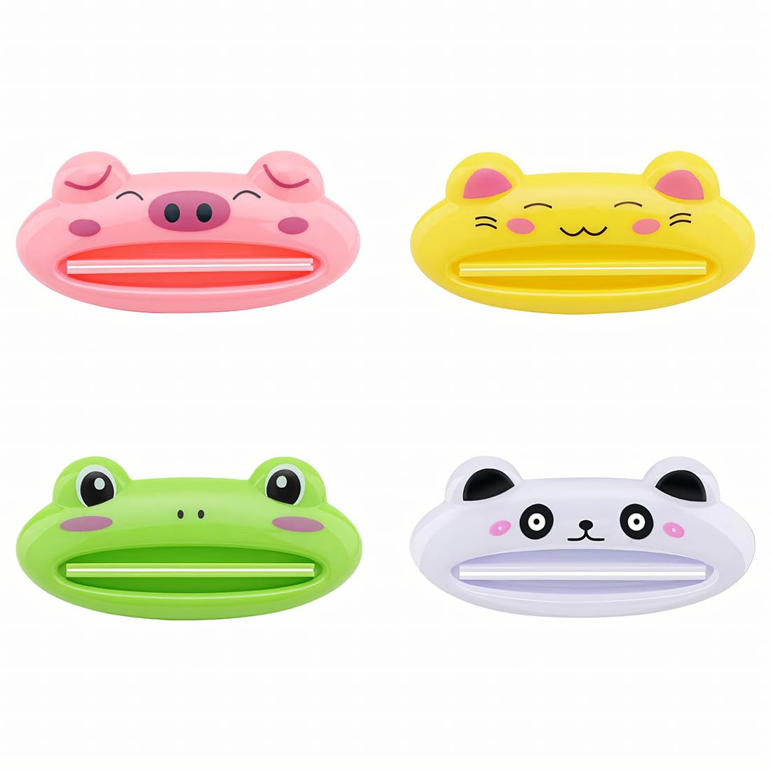 Gnalia 4-Piece Toothpaste Tube Squeezer Set - Efficient Tube Press for ...