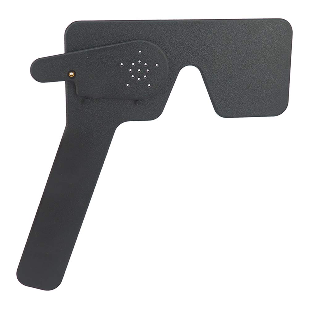 ZAFA Professional Ophthalmic Lorgnette - 17 Pinhole Black Plastic ...