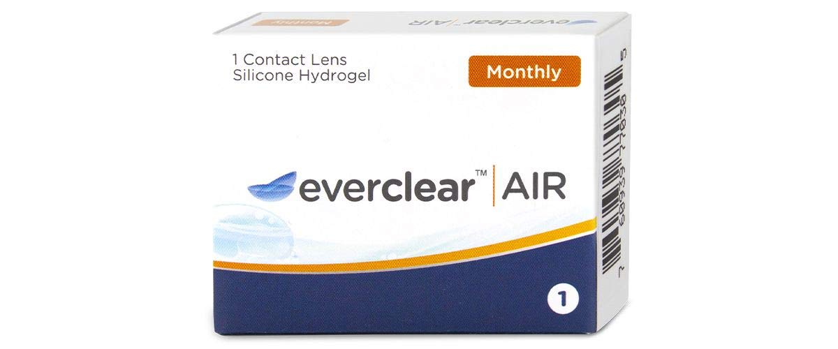EverClear Air Monthly Lenses - Soft Silicone Hydrogel -4.25 Dioptria 3 ...