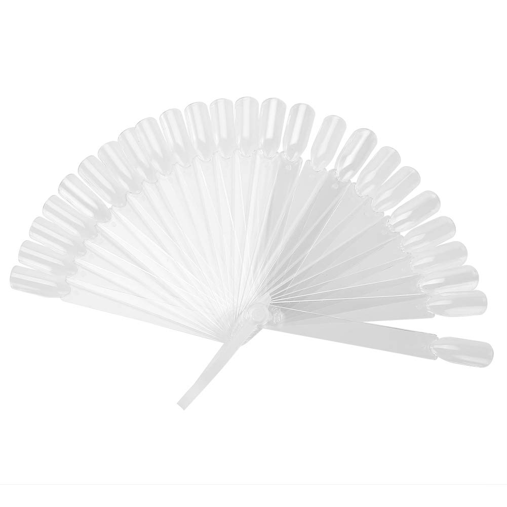 32 Pieces Transparent False Nail Tips - Nail Pattern Sticks for Gel ...