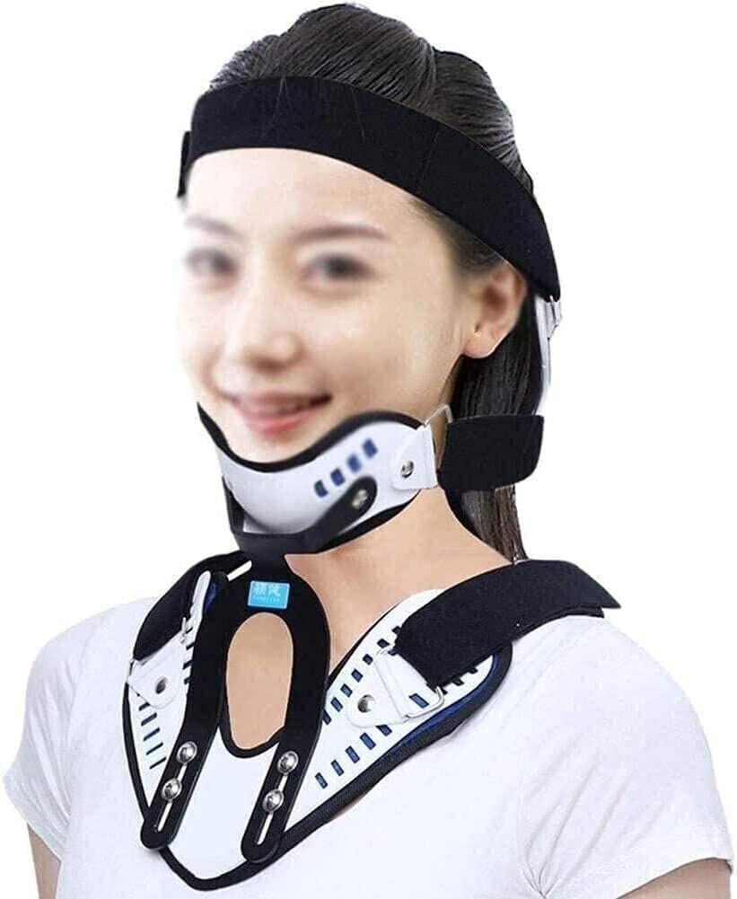 Buy Ininosnp Portable Frills with Ruff | Cervical Traction Device for ...