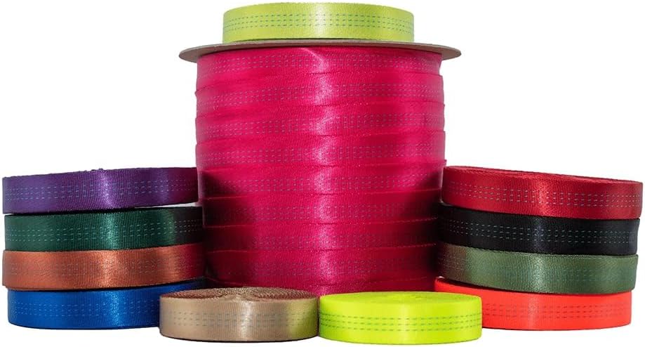 SGT KNOTS Bluewater Tubular Nylon Webbing 1 Inch Heavy Duty Firefighter ...