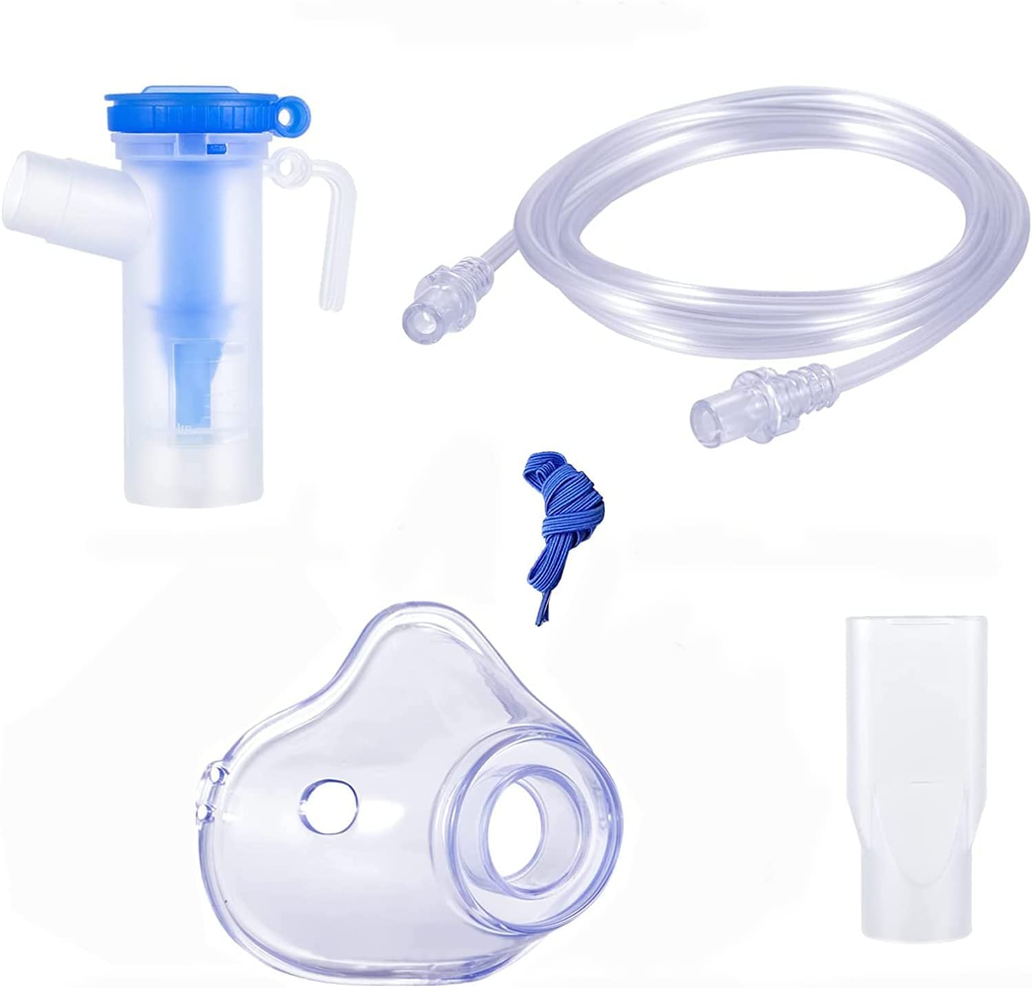 Buy Inhaler Accessories: Universal Adult Nebulizer Air Tube Mouthpiece ...