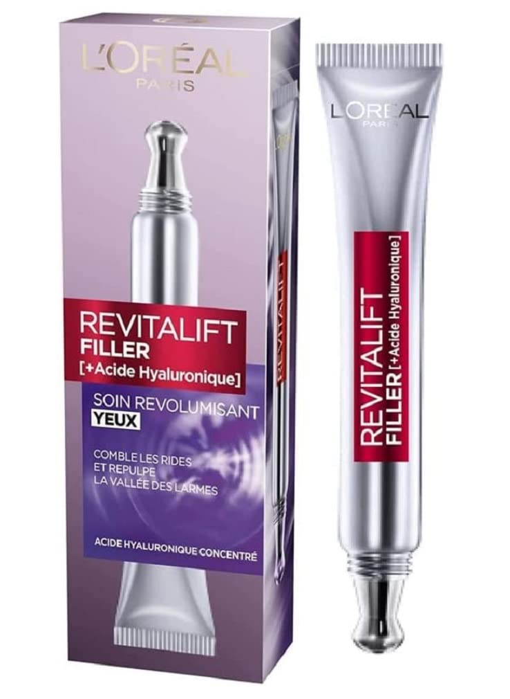 L'Or al Paris Revitalift Filler Face Cream for Eyes - Anti-Wrinkle ...