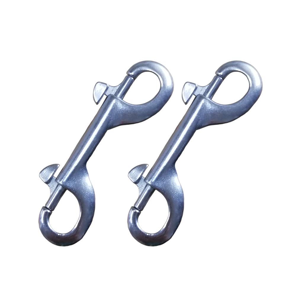 TownTrek 316 Stainless Steel Bolt Snaps 2 Pack - Heavy Duty Double ...