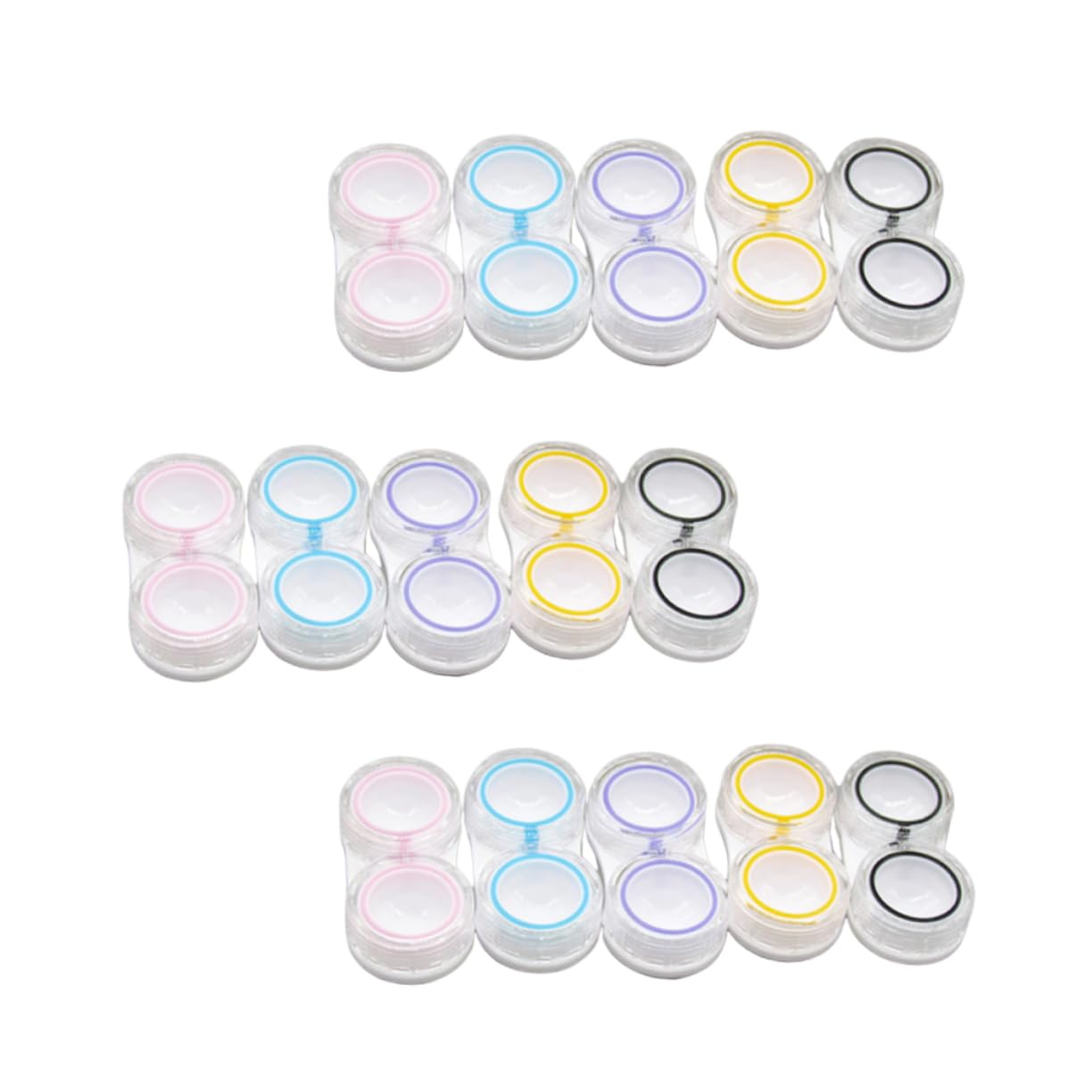 Lalafina 15er-Box Travel Contact Lens Set | Mini Lens Containers & Cute ...