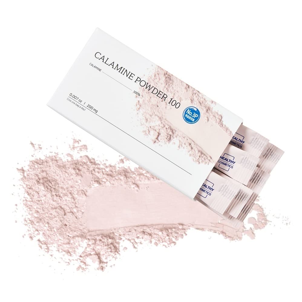 UNIZAAR Calamine Powder 100 - Hypoallergenic Nighttime Skincare Powder ...