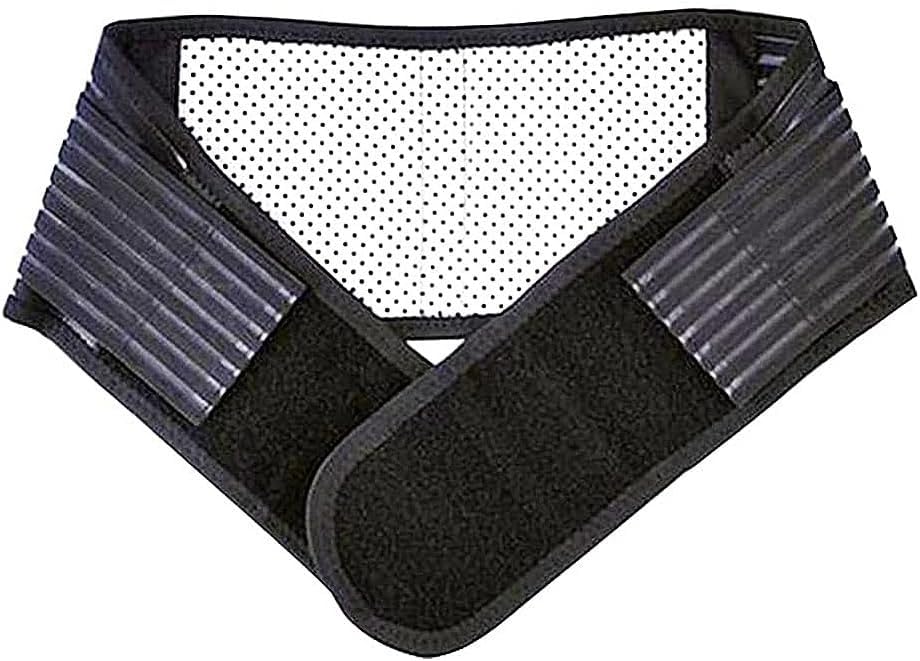 Magnetic Back Support Belt with 20 Tourmaline Magnets - Pain Relief ...
