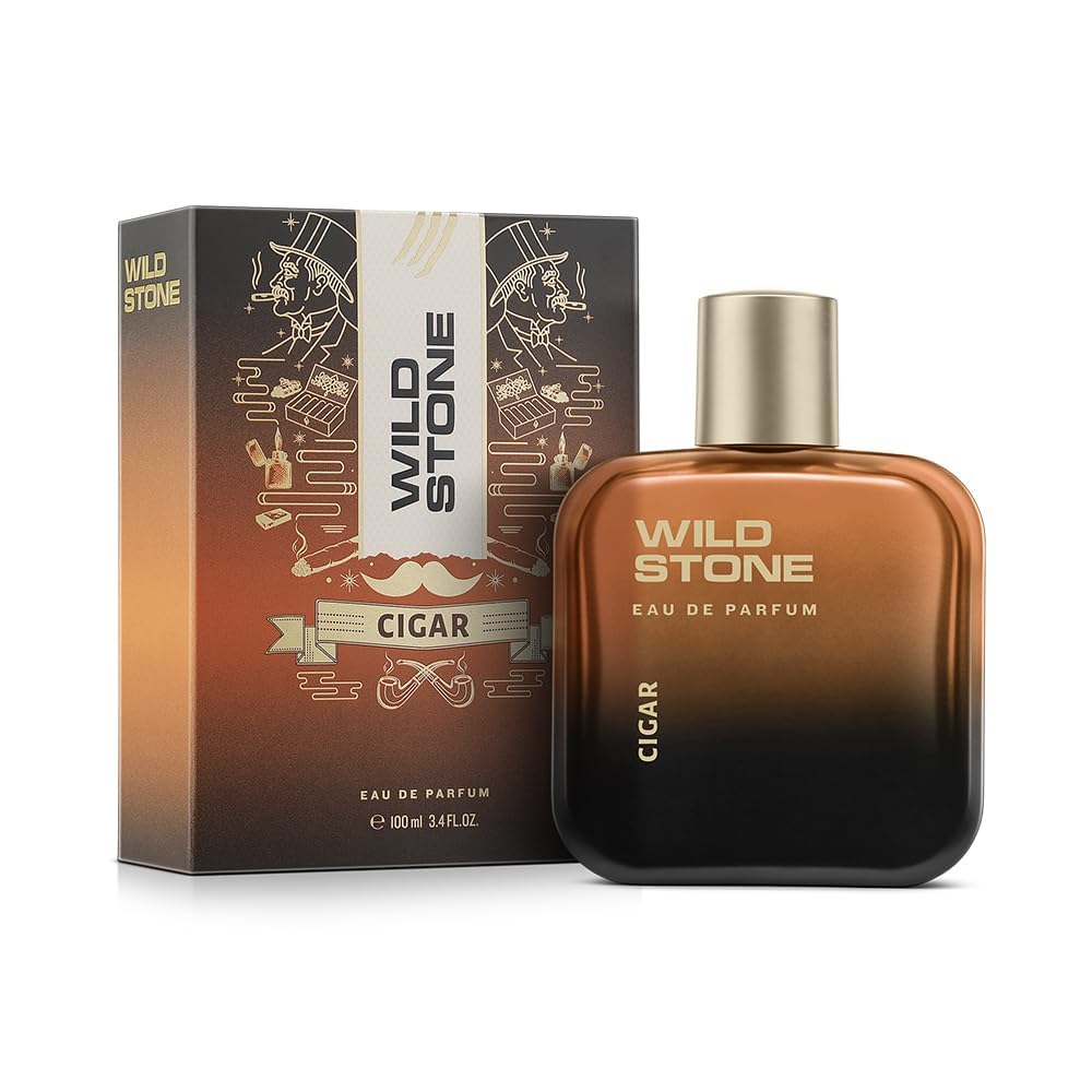 Wild Stone's Cigar Eau De Parfum for Men 100ml|Spicy and Woody Long ...