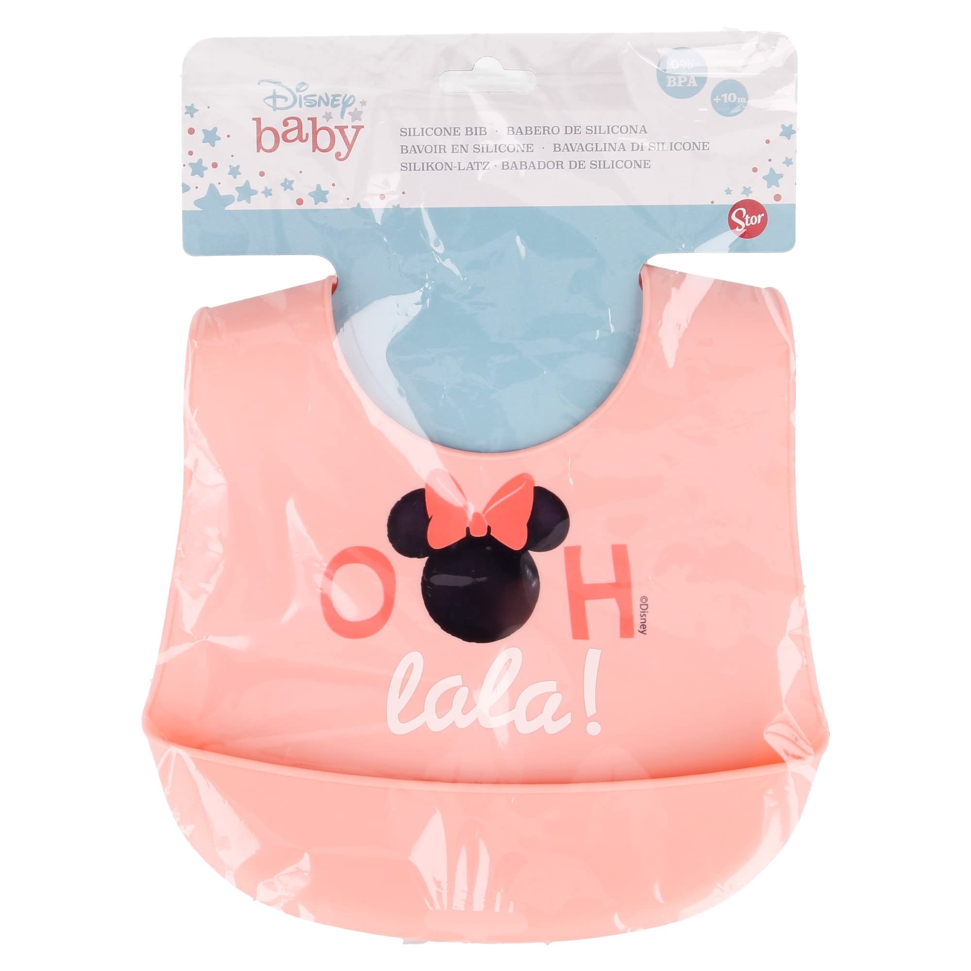 Buy Stor Silicone Bib - Minnie Mouse (Disney Baby) | International ...