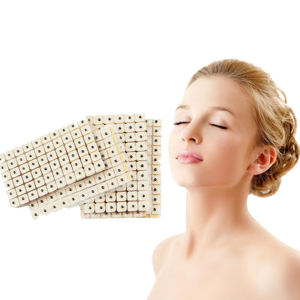 600 Magnetic Acupuncture Ear Seeds - Acupressure Ear Magnets for Pain ...