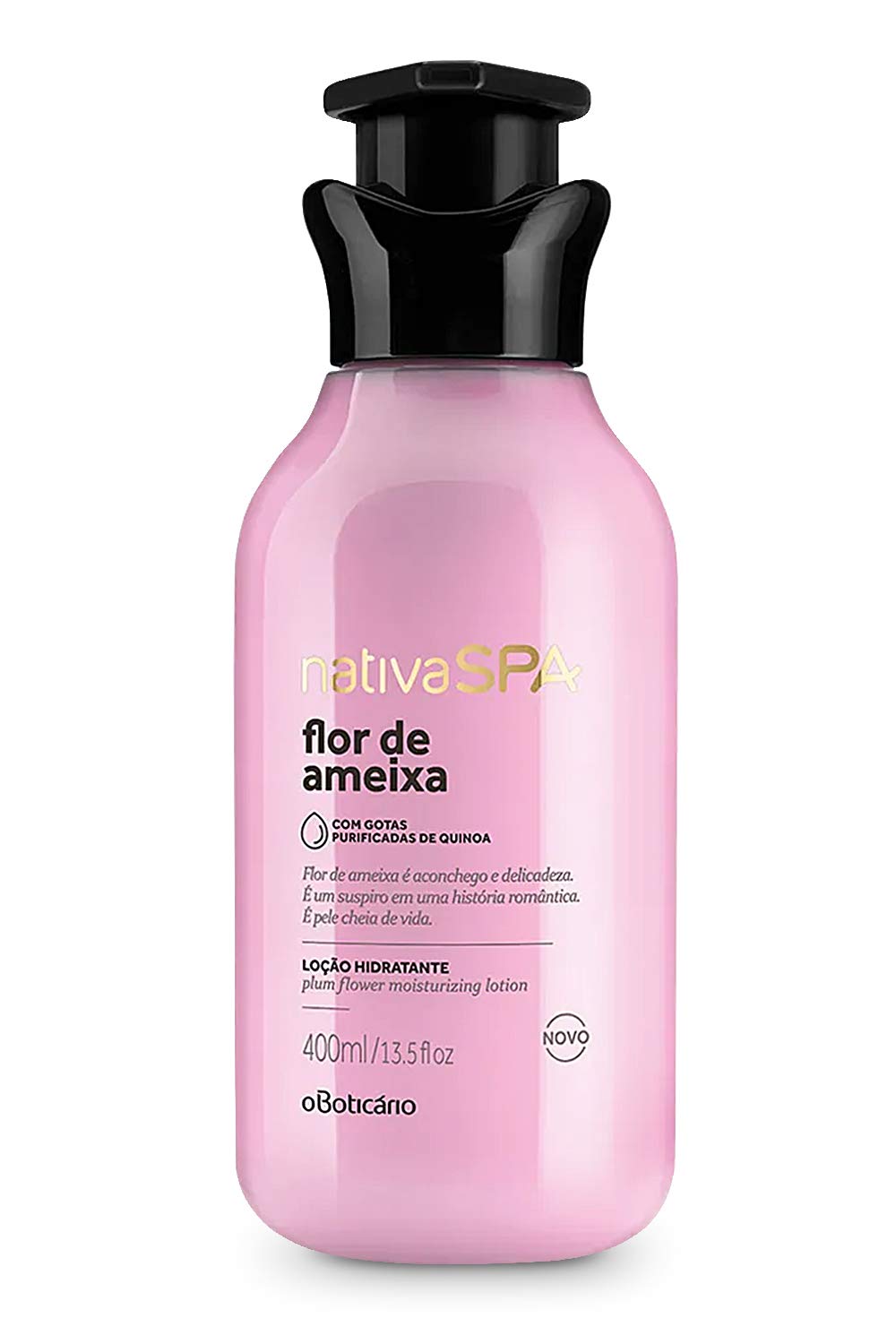 Nativa SPA Body Moisturizing Lotion by O Botic rio - Ameixa Flower ...
