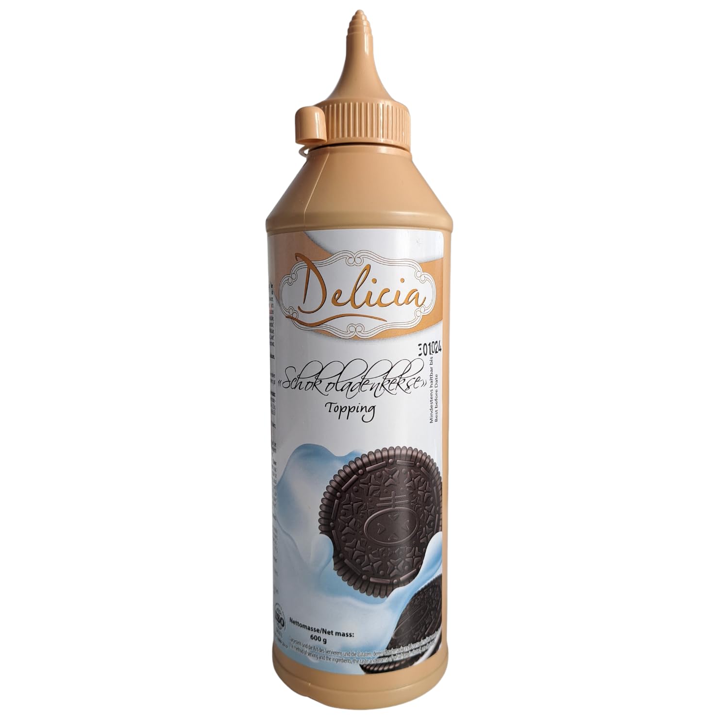 Chocolate Biscuits Desserts Sauce | 600g Delicia Topping - Versatile ...
