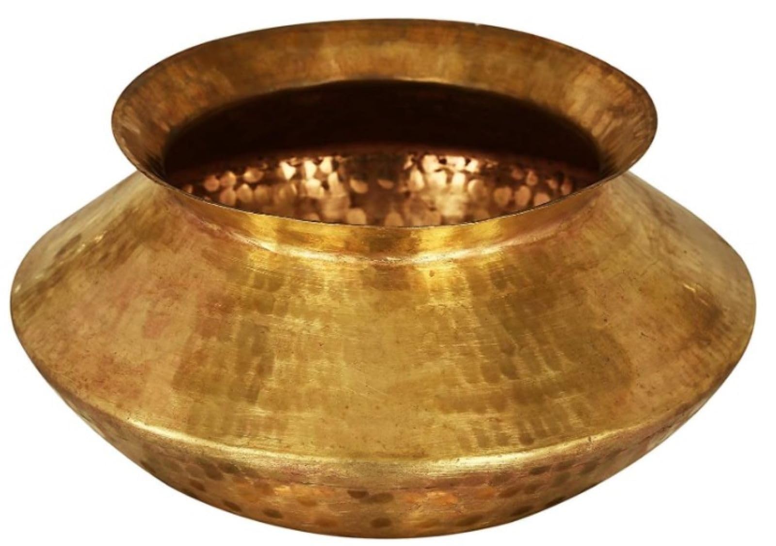 Jewel Wand Traditional Indian Handmade Brass Chicken Biryani Handi | Pulao Handi | Rice Handiya ...