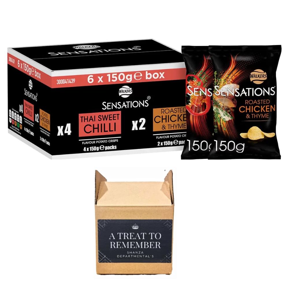 Walkers Sensations Variety Box 6 x 150g | Buy Now with Express ...