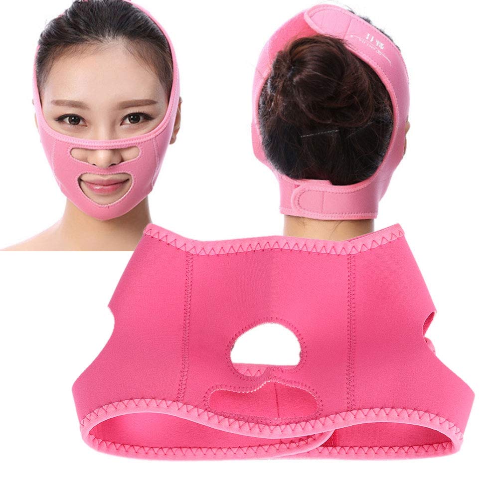 SunshineFace Slimming Belt - Double Chin Cheek Mask for Face Shape ...